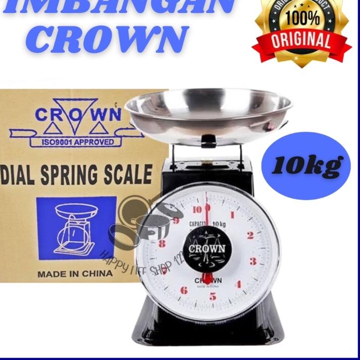 Jual Pro Hemat--Timbangan CROWN / Timbangan Duduk / Timbangan Manual 5kg / 10kg / 15kg / 20kg ...