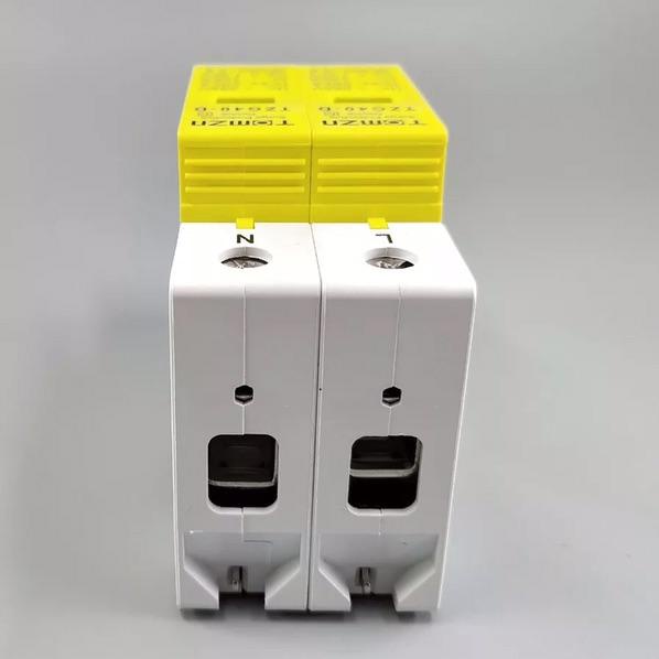 Jual Koder8R2d--SPD AC 1P + N 10KA ~ 20KA C ~ 275V Surge Protector arester Tegangan | Shopee ...