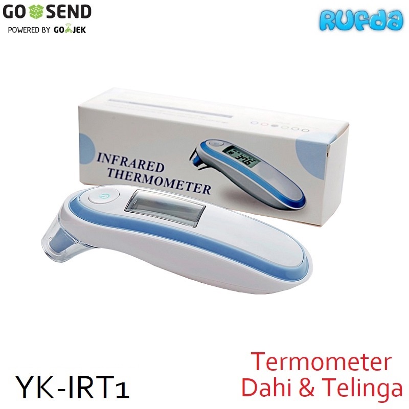 Jual Termometer Infra Merah Red Thermometer Dahi Telinga Bayi Infrared ...