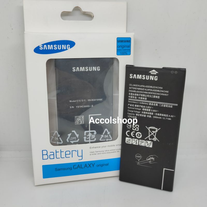 Jual Baterai ORI Samsung J7 Prime J4 Plus J6 Plus A710 G610 J415 J610 ...
