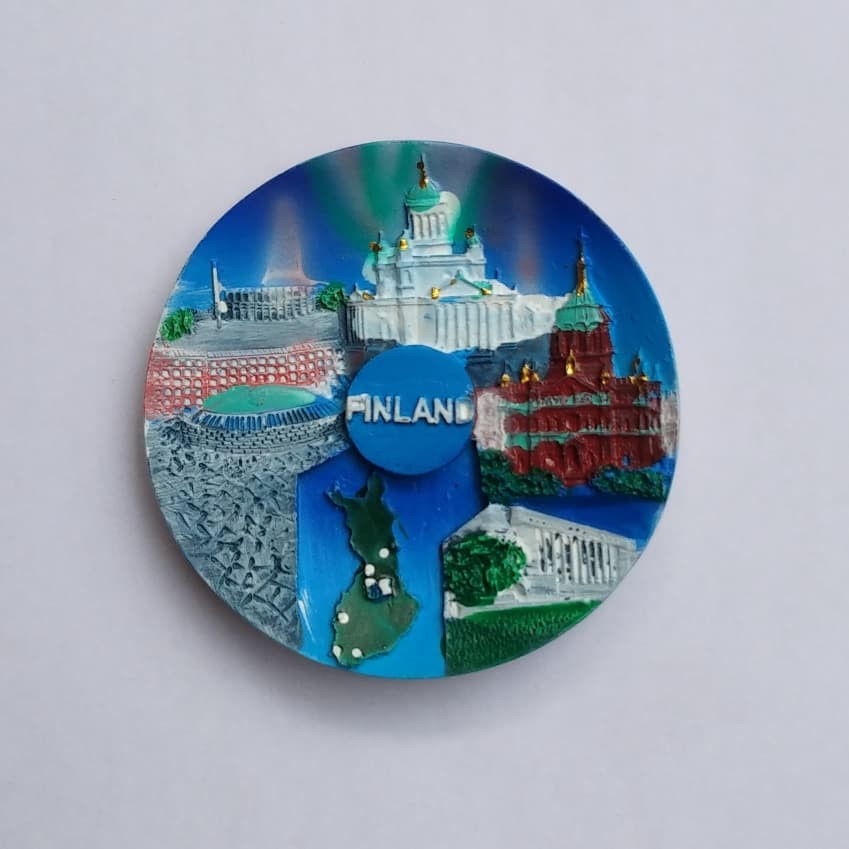 Jual Souvenir magnet kulkas Finland oleh oleh negara Finlandia | Shopee ...