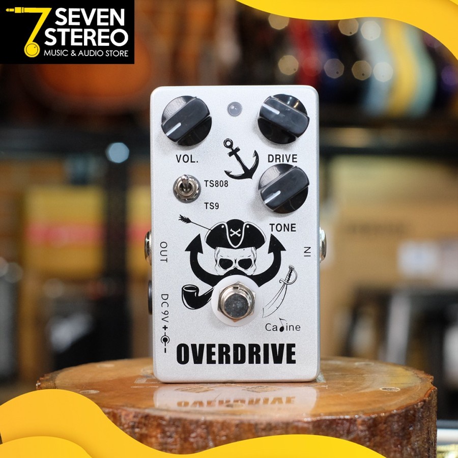 Jual Caline CP76 CP-76 Captain Silver Overdrive Based On Tubescreamer ...
