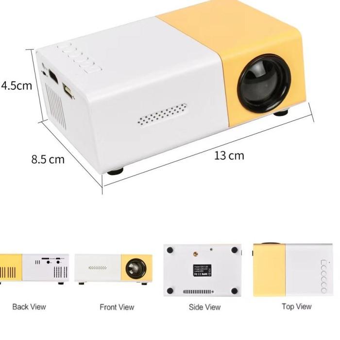 Jual Mini Proyektor LED YG300 / YG 300 LCD Portable Projector Home ...