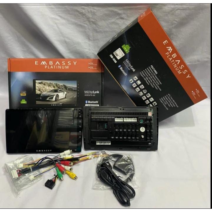 Jual headunit android bluetooth 9inch embassy | Shopee Indonesia