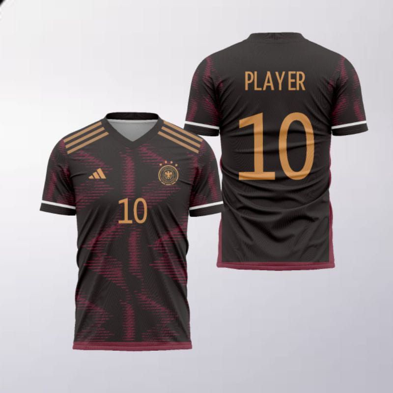 Jual Jersey Jerman Away 2022 Full Printing (Gratis nama dan nomor punggung) | Shopee Indonesia