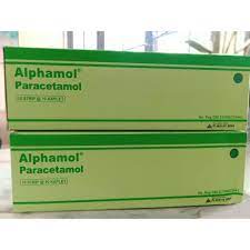 Jual ALPHAMOL PARACETAMOL 600MG BOX/15 STRIP/10 KAPLET | Shopee Indonesia