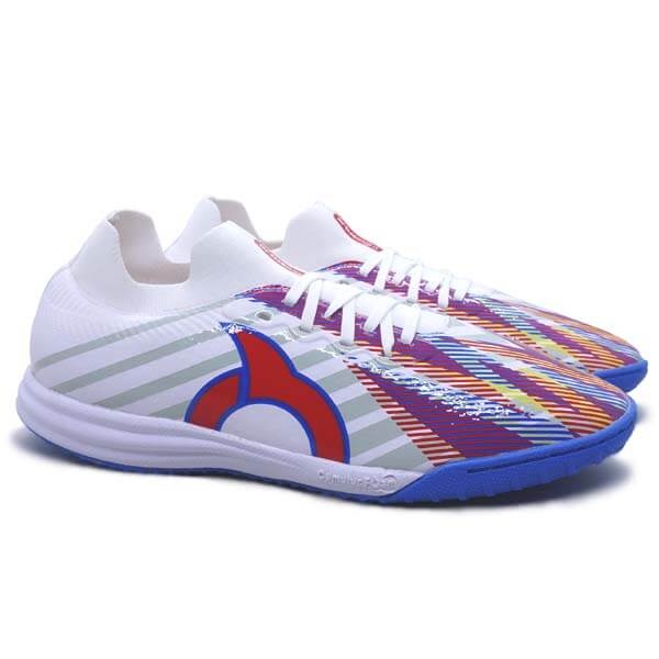 Jual Sepatu Futsal Ortuseight Catalyst Glitch In (White Blue Ortred) | Shopee Indonesia
