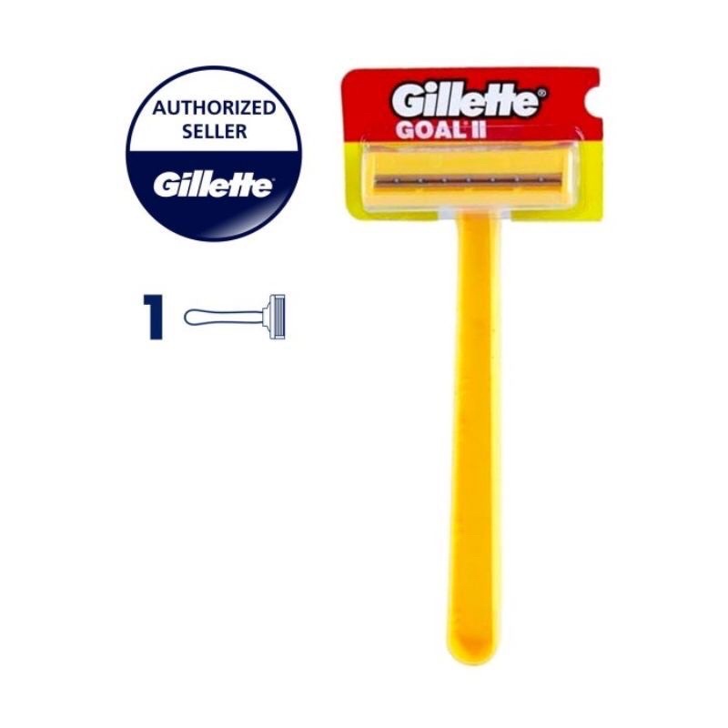 Jual 1Pc Alat Cukur Kumis Jenggot Gillete Goal ll Gillette Blue Plus ...