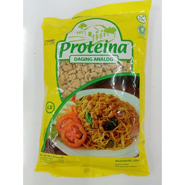 Jual Proteina Daging Analog / Protein Nabati / Daging Vegetarian 250 gr ...