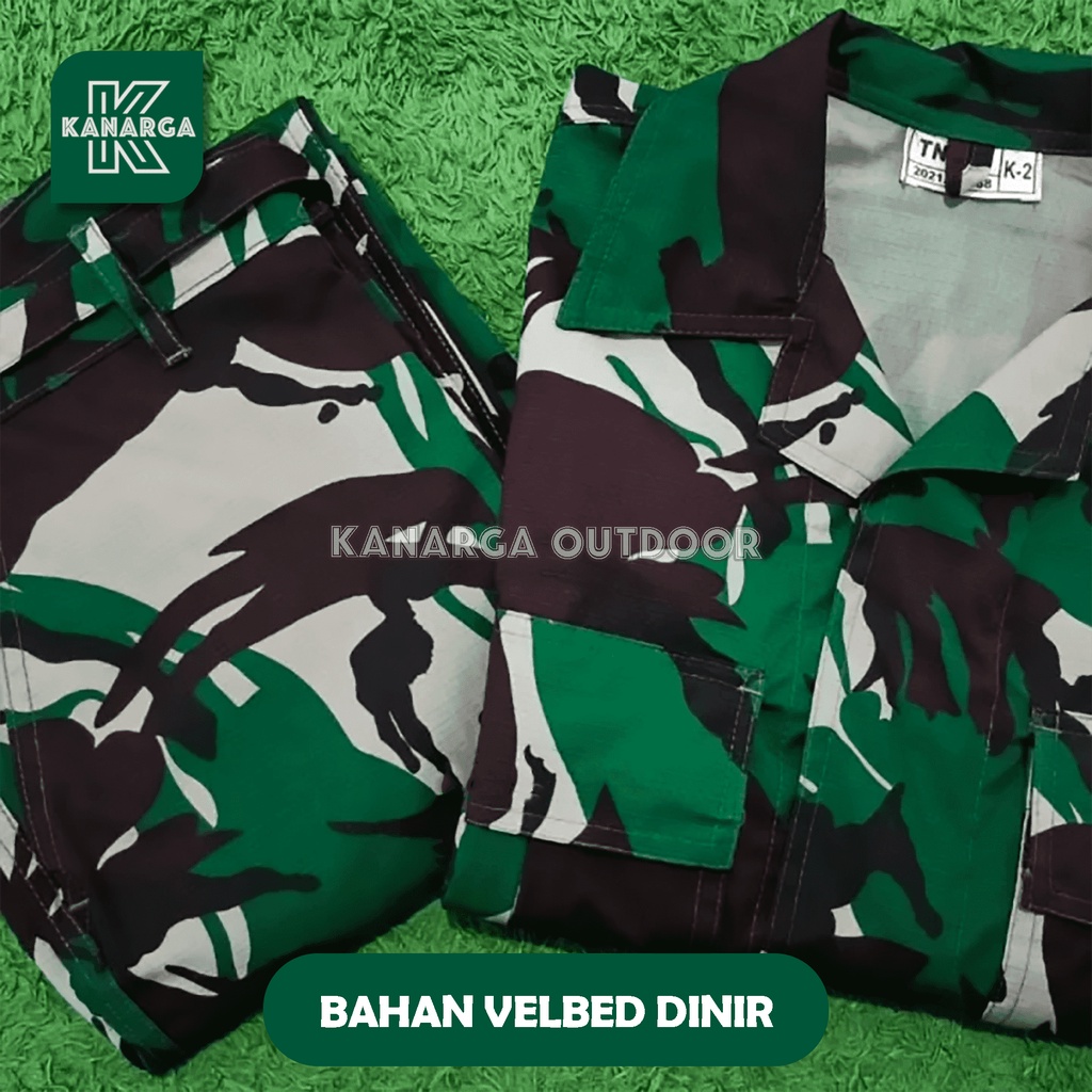 Jual SERAGAM PDL TNI ANTI AIR BAHAN VELBED WOOL - SETELAN VELBET MALVINAS TRI MATRA - BAJU ...