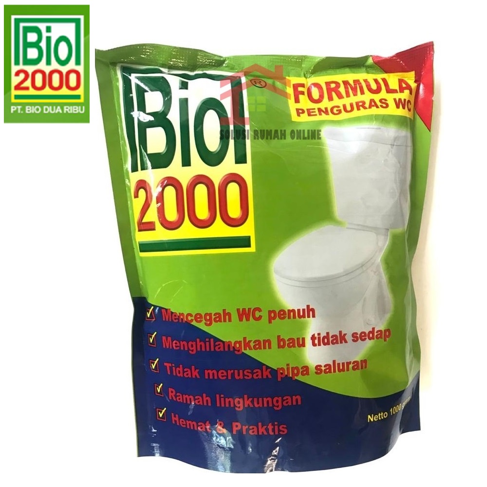 Jual BIO 2000 Kuras atau WC Tanpa Sedot Obat Septic Tank 1000 gram ...