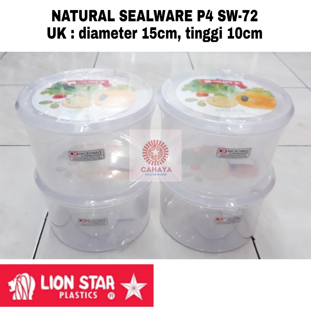 Jual Sealware P4 SW-72 LION STAR Toples Kulkas/ Toples Makanan/ Toples ...