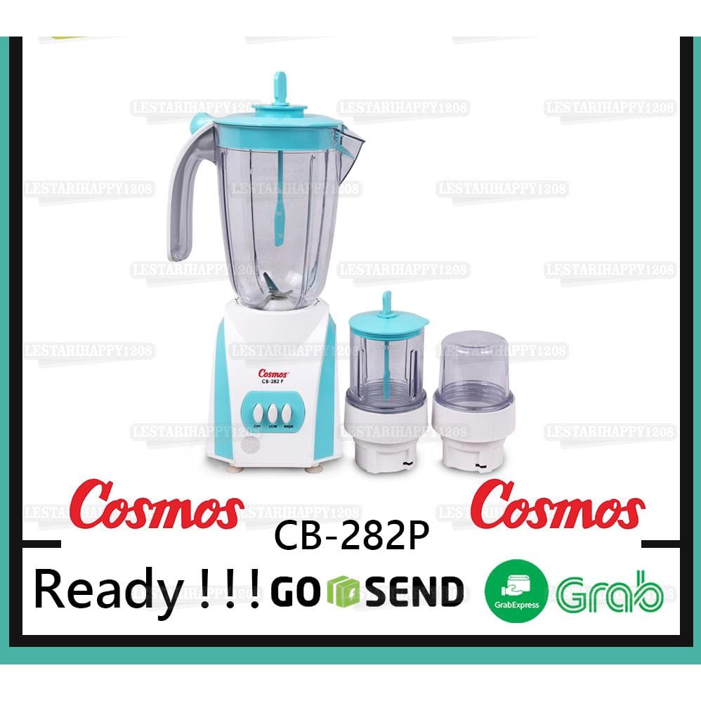 Jual BLENDER COSMOS PLASTIK 3in1 CB-282P (FREE BUBBLE WRAP) | Shopee Indonesia