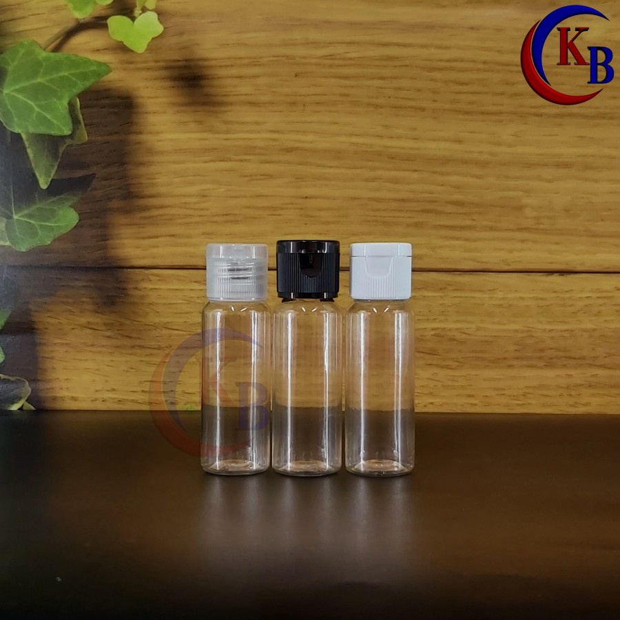 Jual BOTOL FLIPTOP 20 ML / BOTOL PET 20ML / FLIPTOP NECK 18 NATURAL | Shopee Indonesia