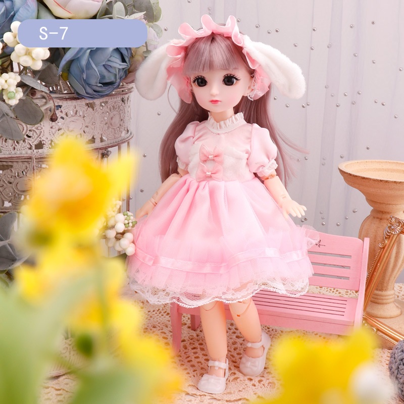 Jual FAVO Mainan Anak Boneka Seri (S U) BJD Doll 30cm Cute DIY Girls ...
