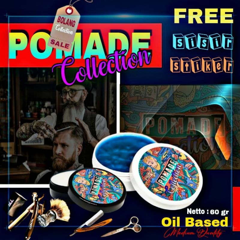 Jual POMADE COLLECTION OIL BASED 60 GR | Shopee Indonesia