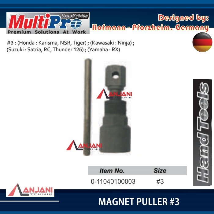 Jual MAGNET PULLER TREKER NO #3 MULTIPRO PULER | Shopee Indonesia