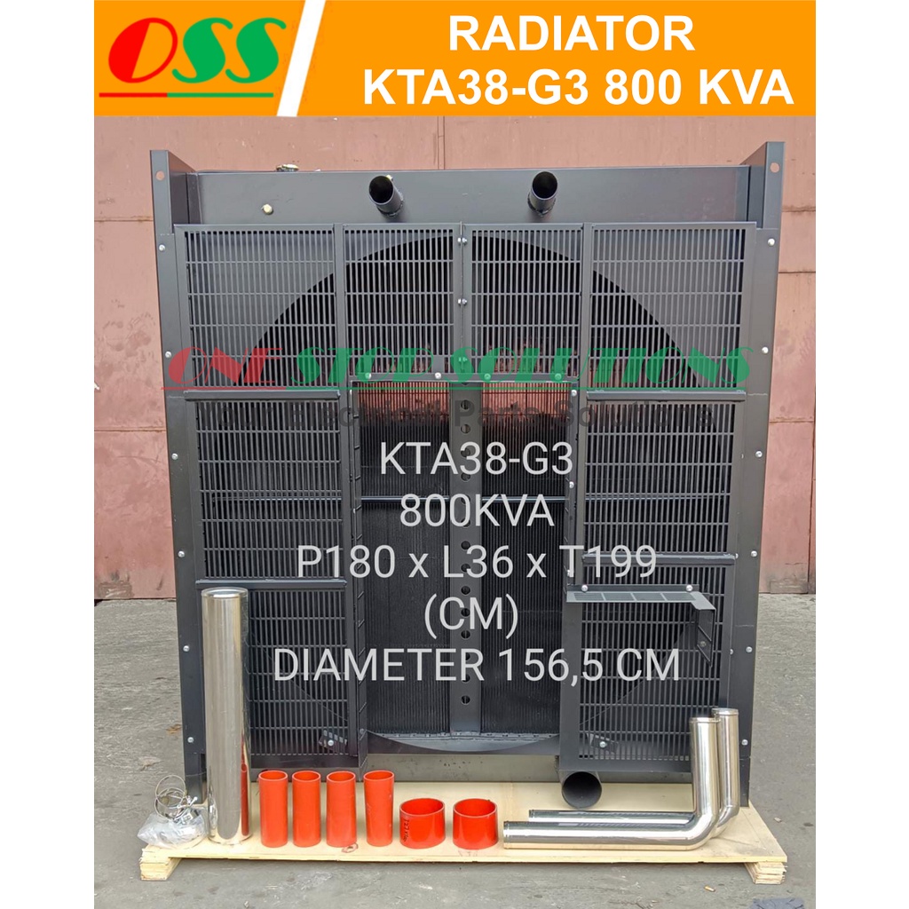 Jual RADIATOR GENSET CUMMINS KTA38 - G3 800 KVA | Shopee Indonesia