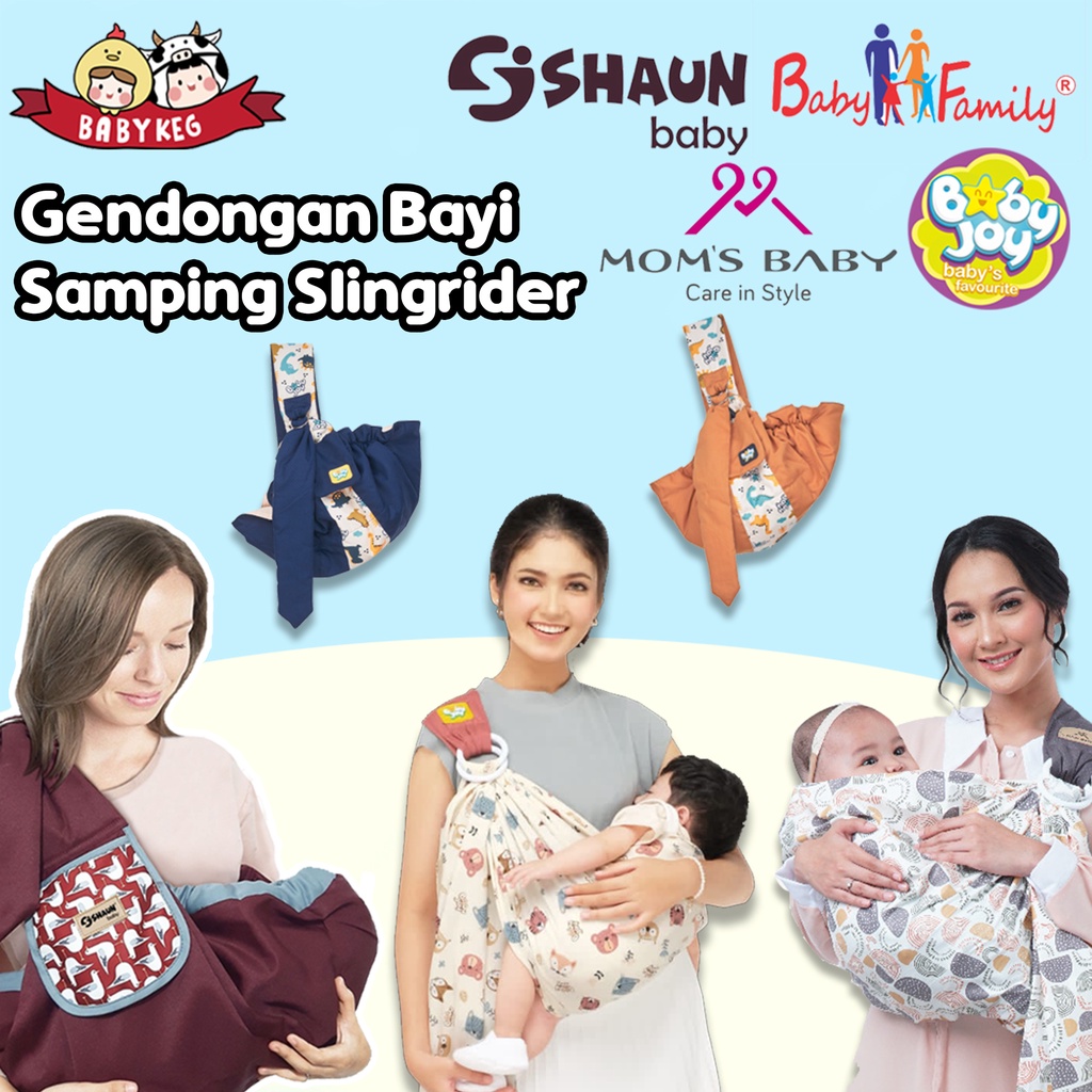 Jual Baby Joy Moms Baby Shaun Baby Gendongan Samping Baby Family | Baby ...