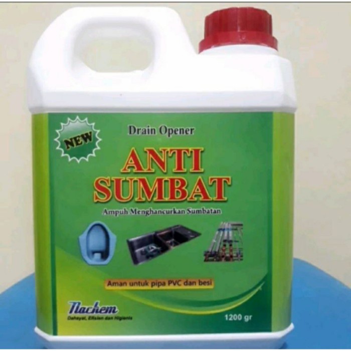 Jual OBAT ANTI SUMBAT MAMPET NACHEM DRAIN OPENER KLOSET WASTAFEL WC ...