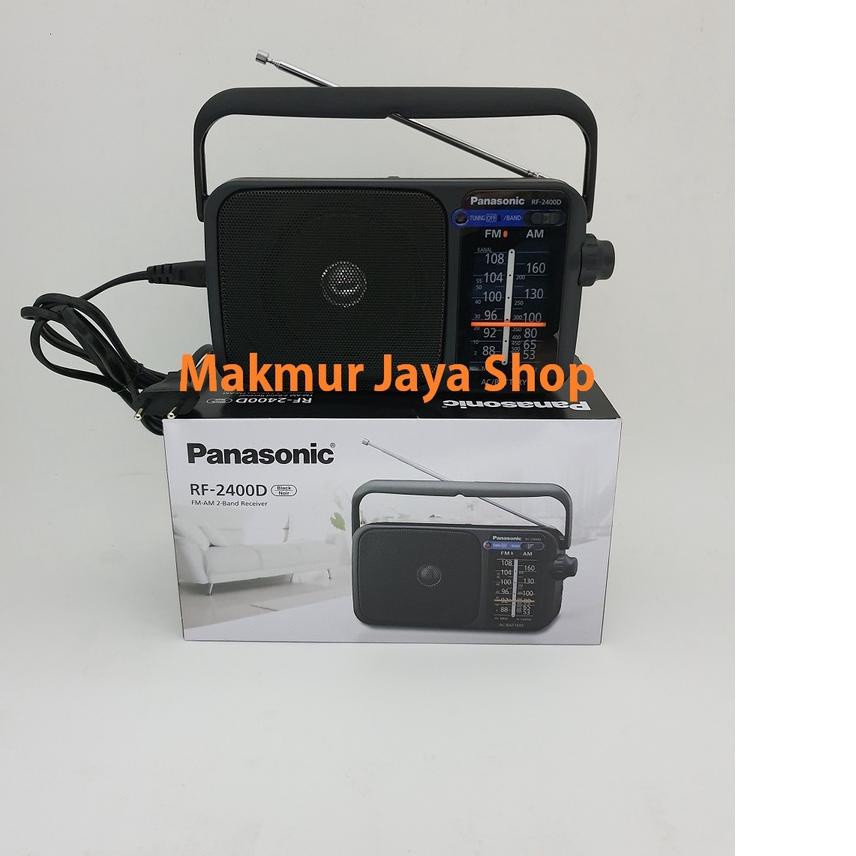 Jual SALE!!Radio Portabel Panasonic FM/AM RF-2400D Radio AC/DC Listrik Panasonic RF2400D|RA3 ...