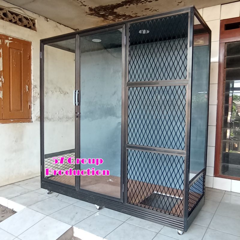 Jual Cathome Aquarium/ Cat Quarium Kandang Rumah Kucing Sultan ...