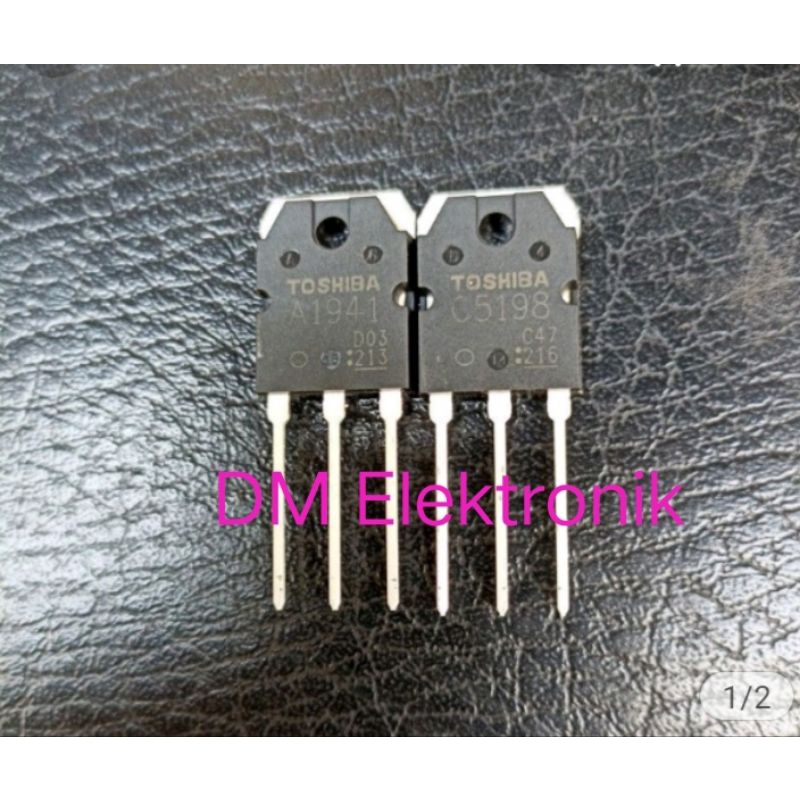 Jual transistor Toshiba A1941 C5198 original 1set | Shopee Indonesia