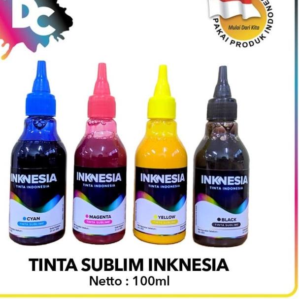 Jual Tinta Sublim Inknesia Epson L Series & T Series 100ml Ekonomis ...