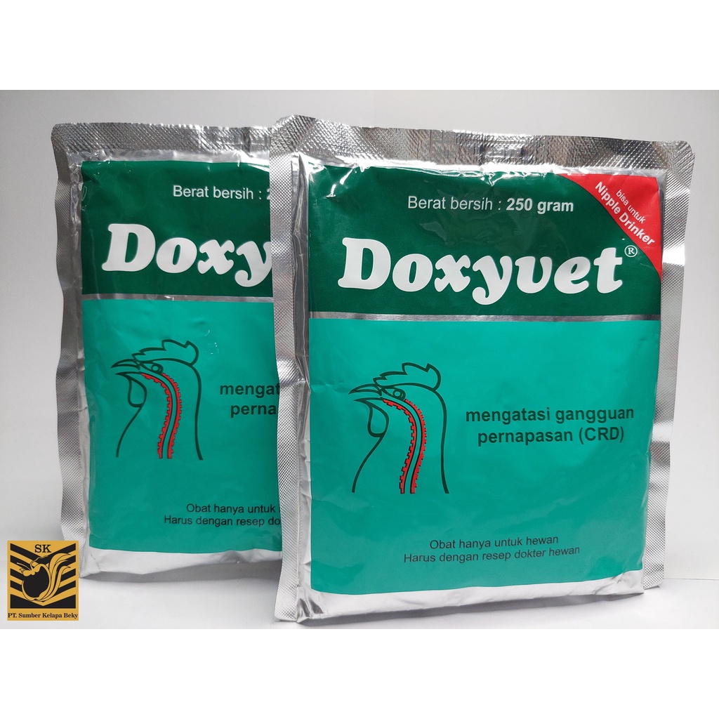 Jual Obat untuk Mengatasi CRD Terampuh Doxyvet 250 Gram (medion ...