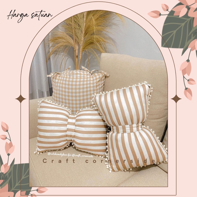 Jual bantal sofa / bantal duduk / bantal kursi / bantal kursi sofa ...