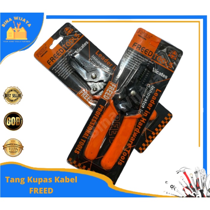 Jual Tang Kupas Kabel FREED-Tang Skun-CRIMPING TOOLS-ALAT MENGUPAS ...