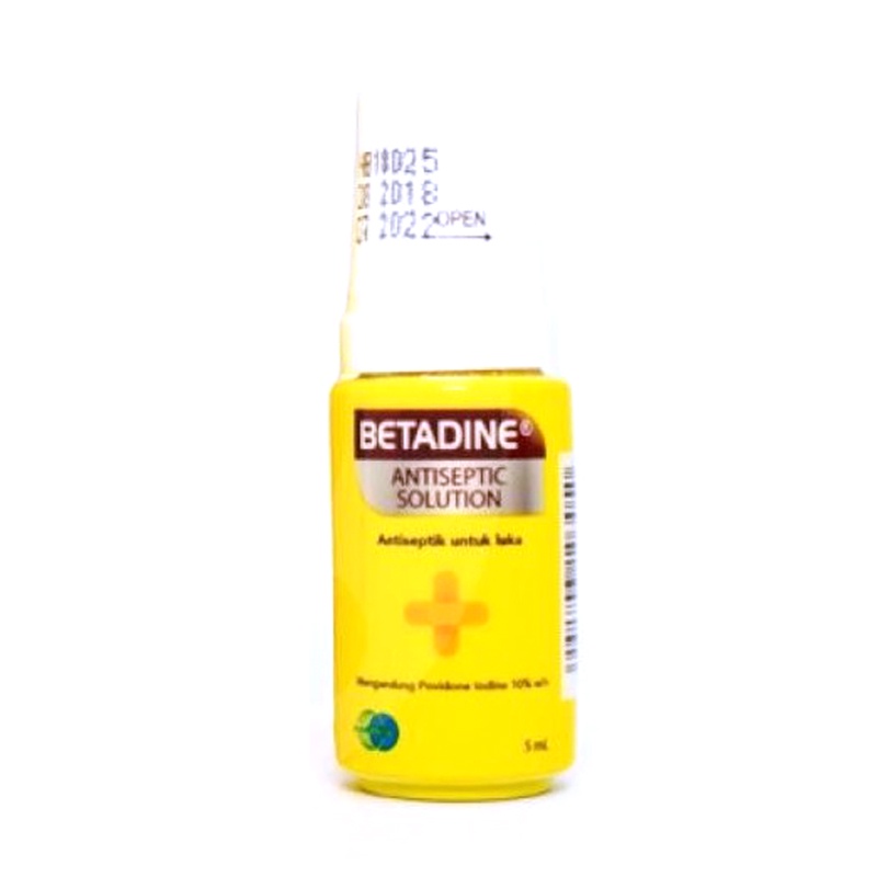 Jual Betadine Antiseptic Solution 5ml | Shopee Indonesia