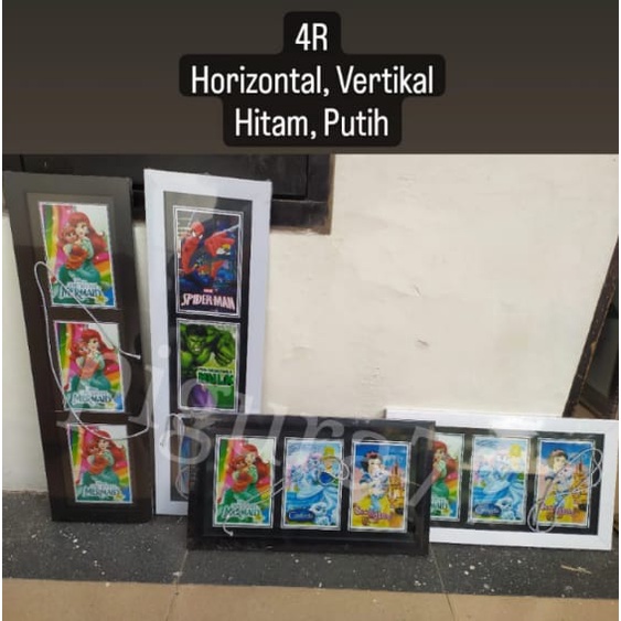 Jual BINGKAI FOTO 4R ISI 3 VERTICAL / PIGURA FOTO 4R ISI 3 VERTICAL ...