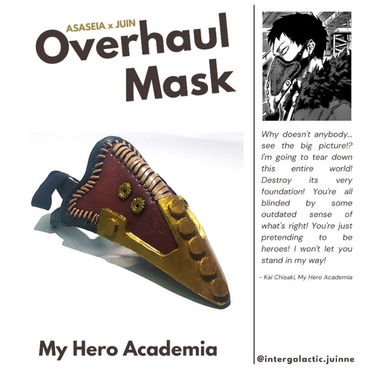 Jual (PRE-ORDER / BACA DESK) OVERHAUL MASK / KAI CHISAKI / MY HERO ...