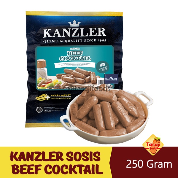 Jual Kanzler Sosis Beef Cocktail 250 Gram | Shopee Indonesia