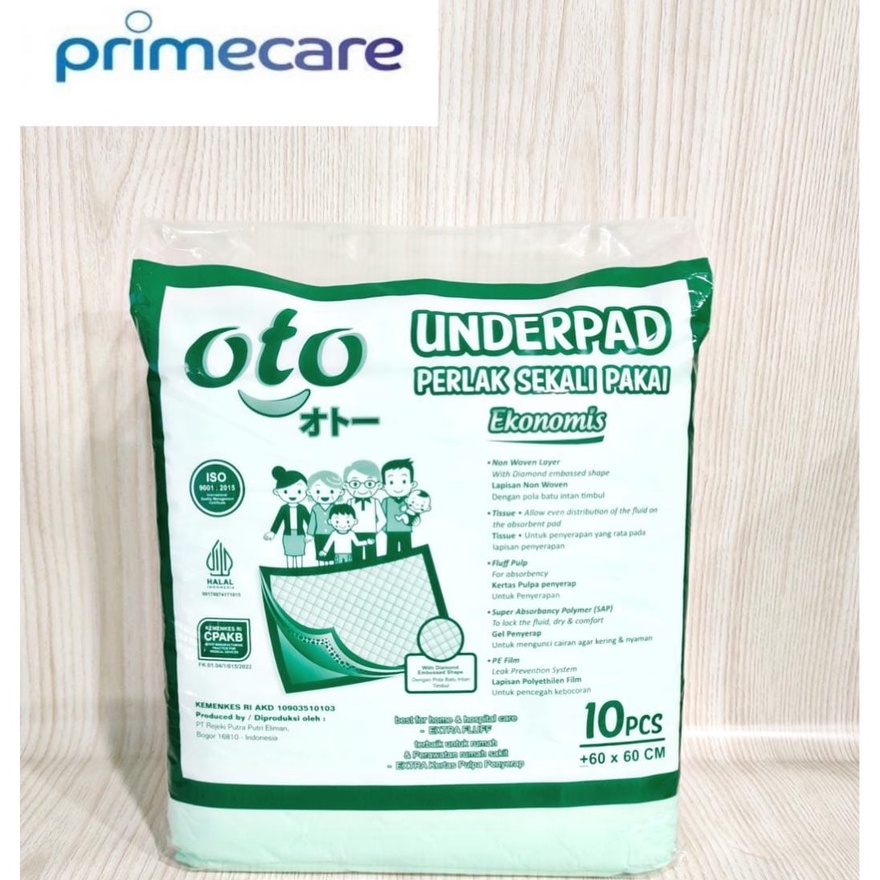 Jual Underpad Oto / Perlak / Alas Popok / Alas Perlak 60 x 60cm ...