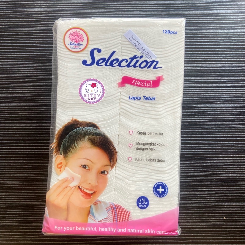 Jual Kapas Selection Special Facial Cotton Special Tipis | Kapas Tipis ...