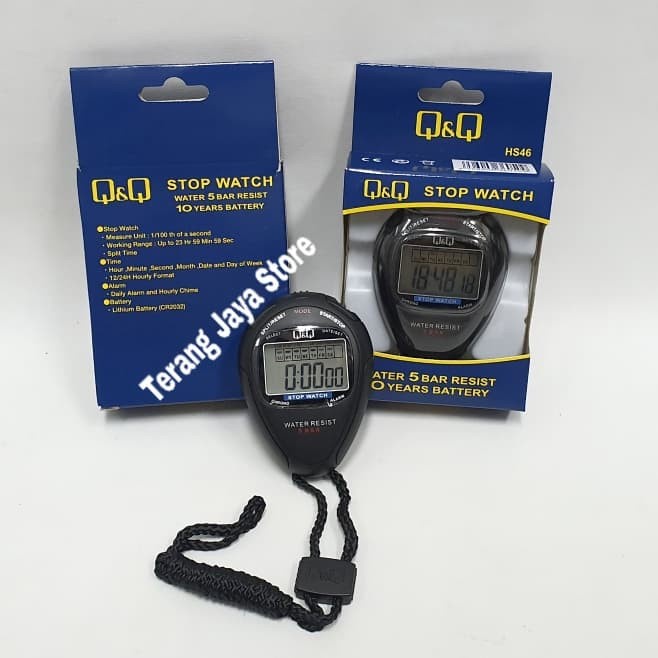 Jual Waku Stopwatch Q&Q Hs46 (Alat Pengukur Waktu) | Shopee Indonesia