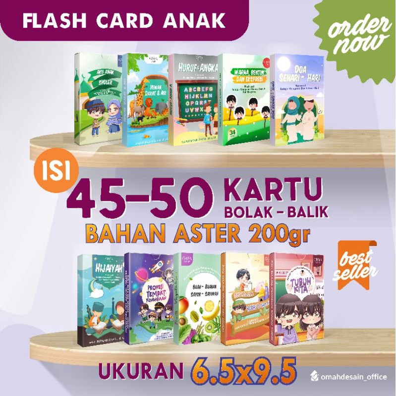 Jual FLASH CARD EDUKASI | FLASH CARD ANAK | ISI 47-50 KARTU | Shopee ...