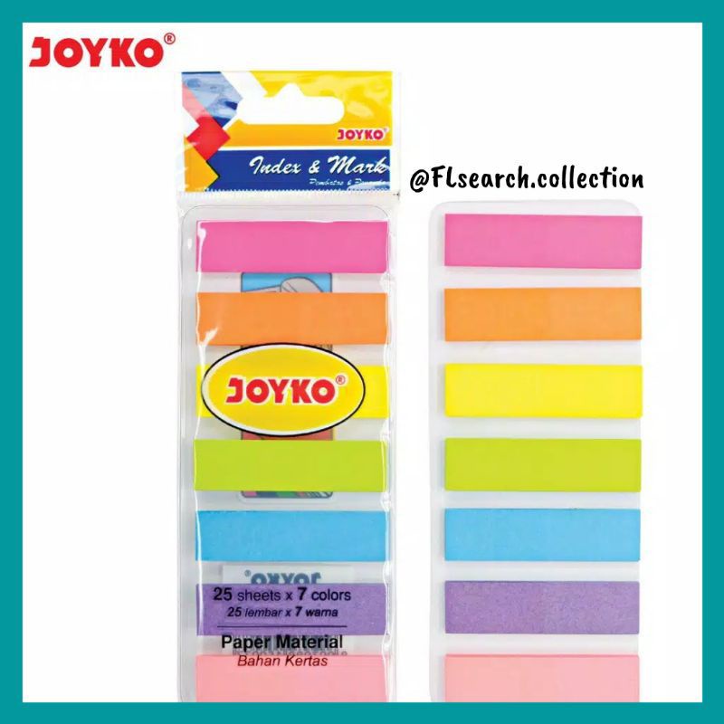 Jual Sticky Notes/ Pembatas Buku/ Sticky Joyko/ Sticky Warna Warni ...