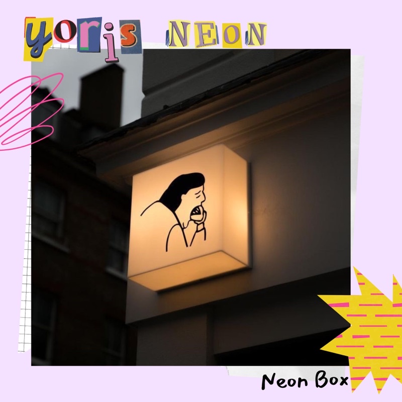 Jual NEON BOX DINDING | Nomor rumah | lampu nama LED | Shopee Indonesia