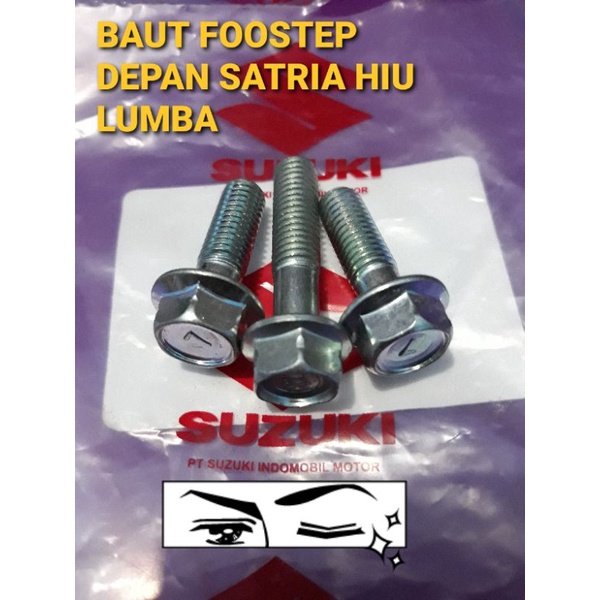 Jual baut baid step foostep barstep depan suzuki satria 2t hiu lumba ...