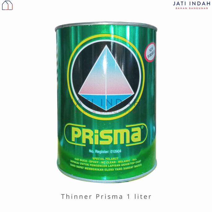 Jual :=:=:=:=] Thinner Prisma Gloss 1 Liter | Thiner | Tiner | Tinner ...