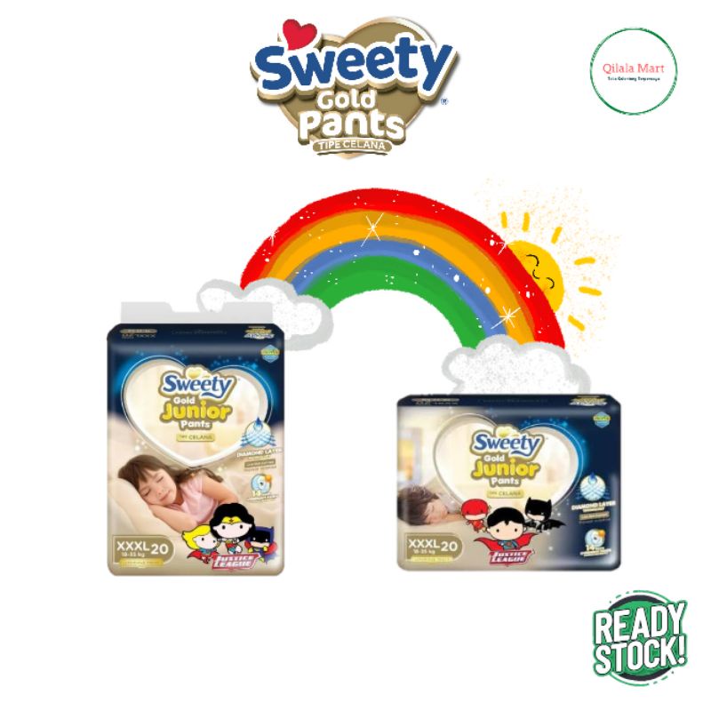 Jual Sweety Gold Junior Pants XXXL 20 | Shopee Indonesia