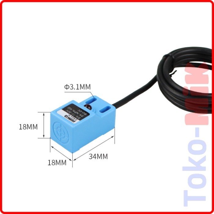 Jual SN04-P2 ROKO Metal Proximity Sensor Inductive Detector Deteksi ...