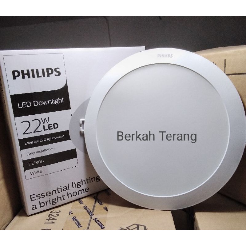 Jual Downlight LED Philips Eridani 3.5w/7w/10w/14w/22w Putih - Eridani G2 DL 190B | Shopee Indonesia