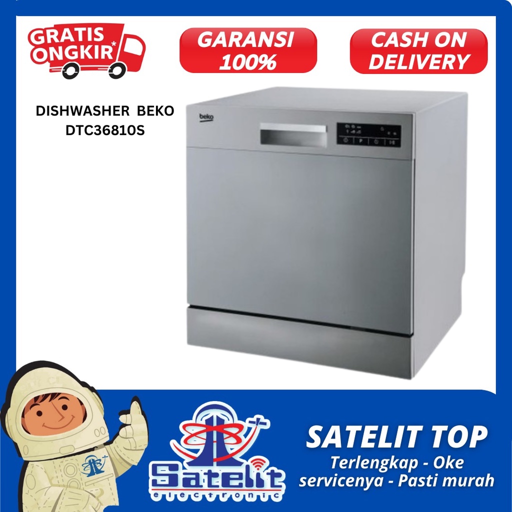 Jual MESIN PENCUCI PIRING / DISHWASHER / BEKO DTC36810S / PROMO ...