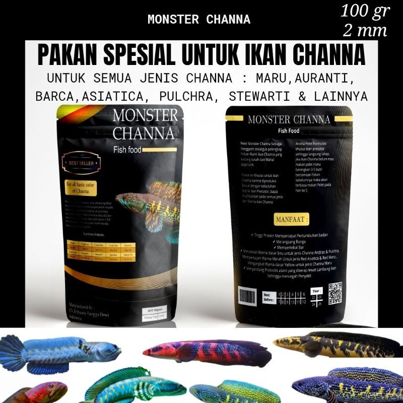 Jual Monster channa kemasan 50gram repack | Shopee Indonesia