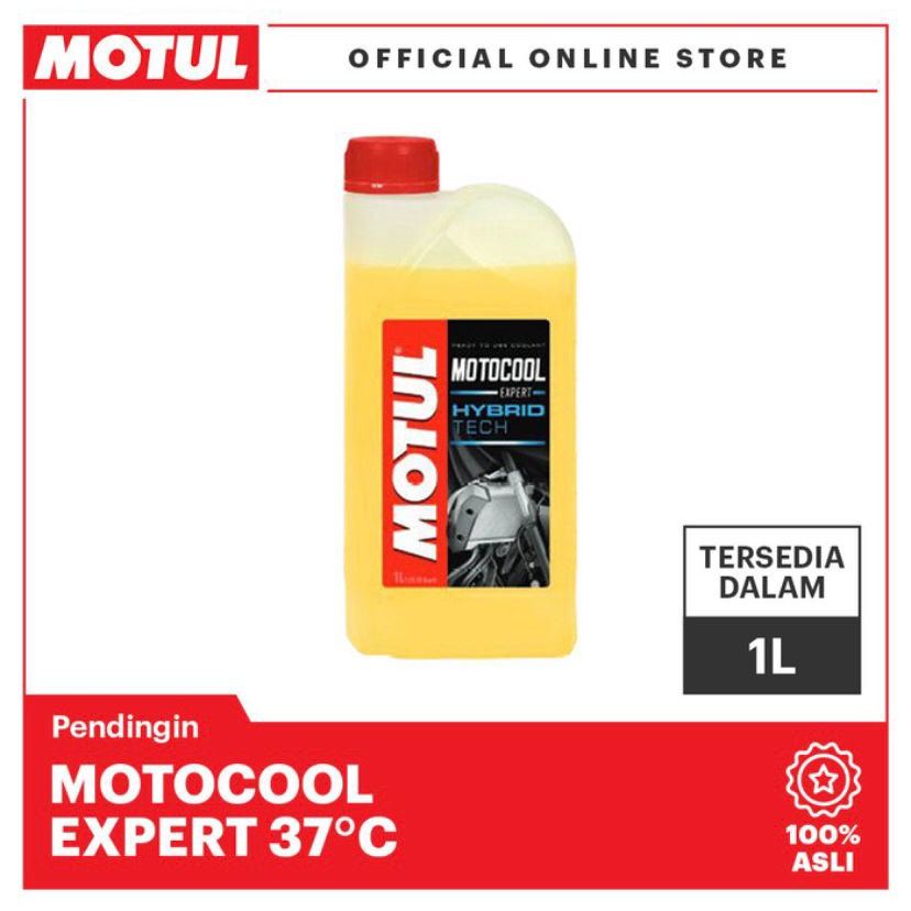 Jual Oli air radiator coolant MOTUL 1 liter motocool expert asli perancis (kawasaki ninja 250 ...