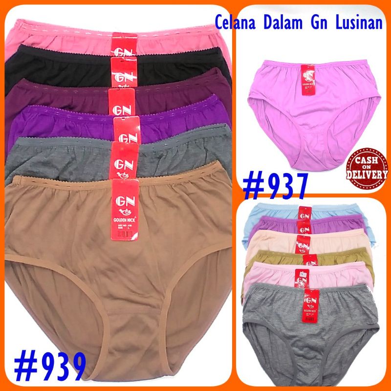 Jual CELANA DALAM GOLDEN NICK LUSINAN MURAH CD 6 Pcs Ukuran M L XL XXL | Shopee Indonesia